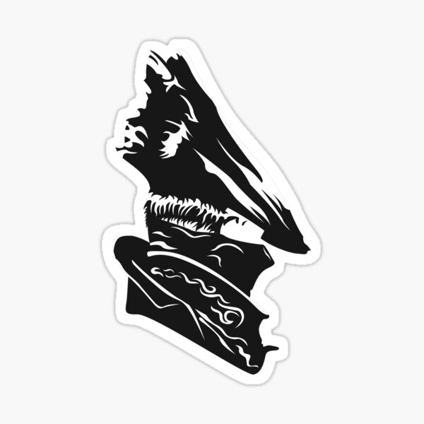 "Hunter Profile" Sticker by AlexMerlin14 | Redbubble