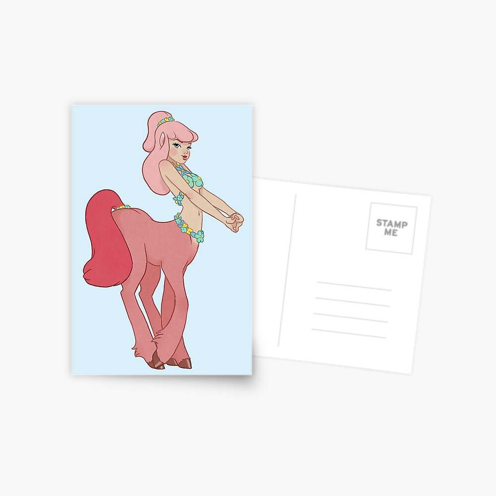 "Pink Centaurette" Sticker for Sale by JayBirdsBrain | Redbubble