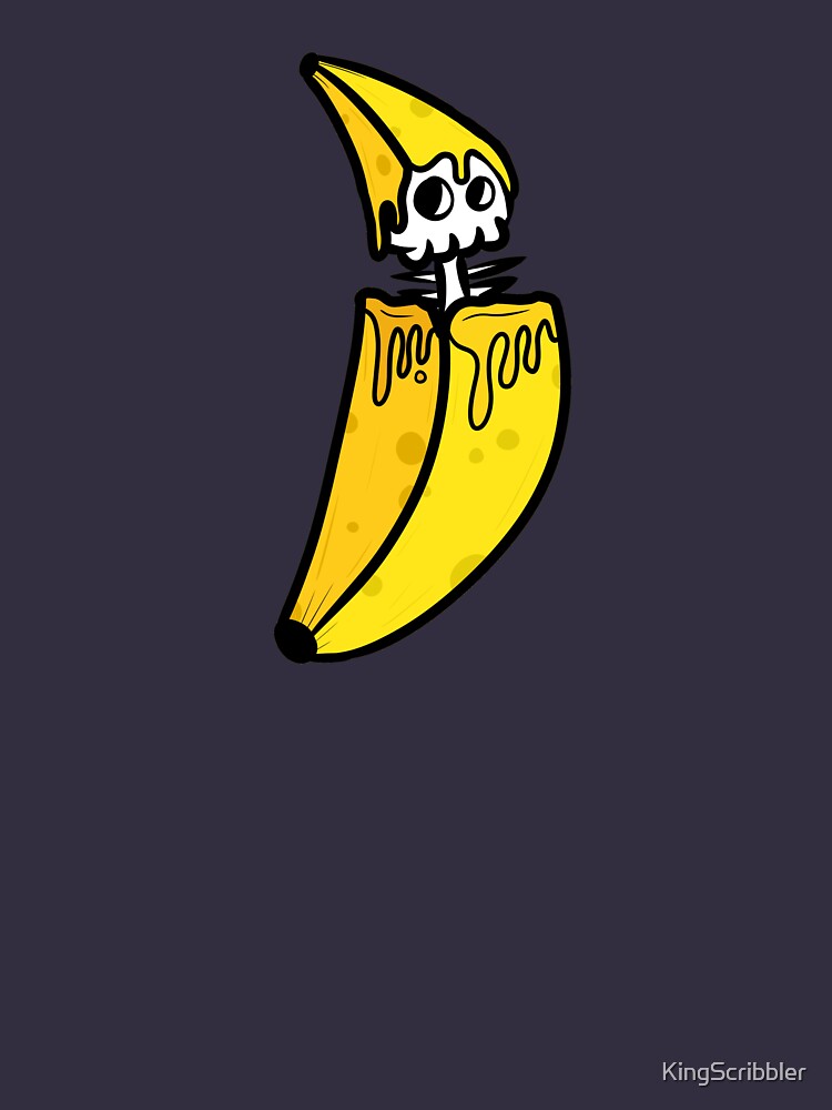 "A Dead Banana" T-shirt for Sale by KingScribbler | Redbubble | banana ...