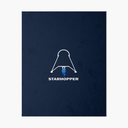 "SpaceX Starhopper Starship Test Vehicle Blueprint Artwork" Art Board ...