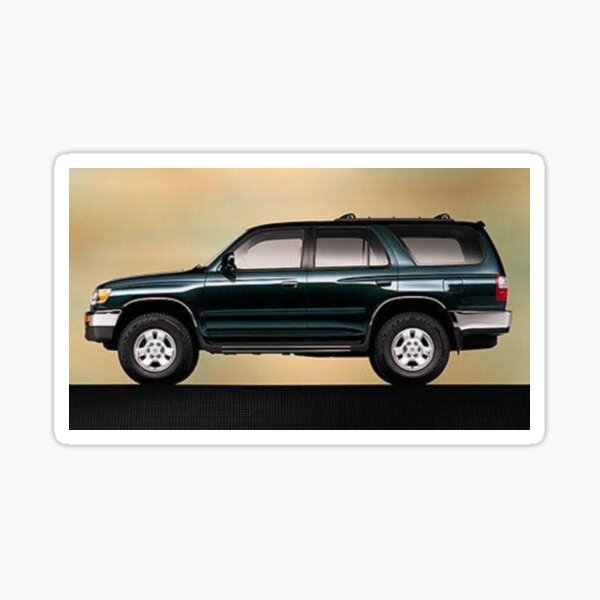 "Retro 4runner 1998" Sticker for Sale by tevyerohl | Redbubble