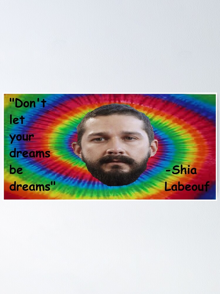 "Trippy Shia" Poster by AHCreeper | Redbubble