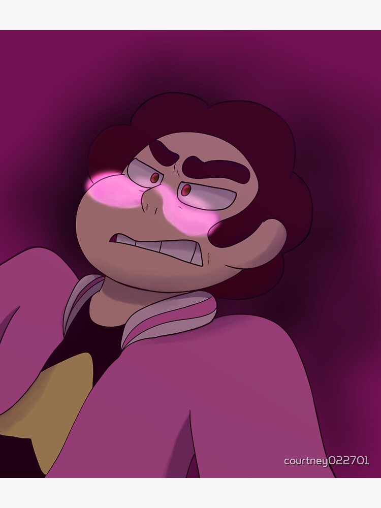 "Angry Steven Universe" Sticker for Sale by courtney022701 | Redbubble