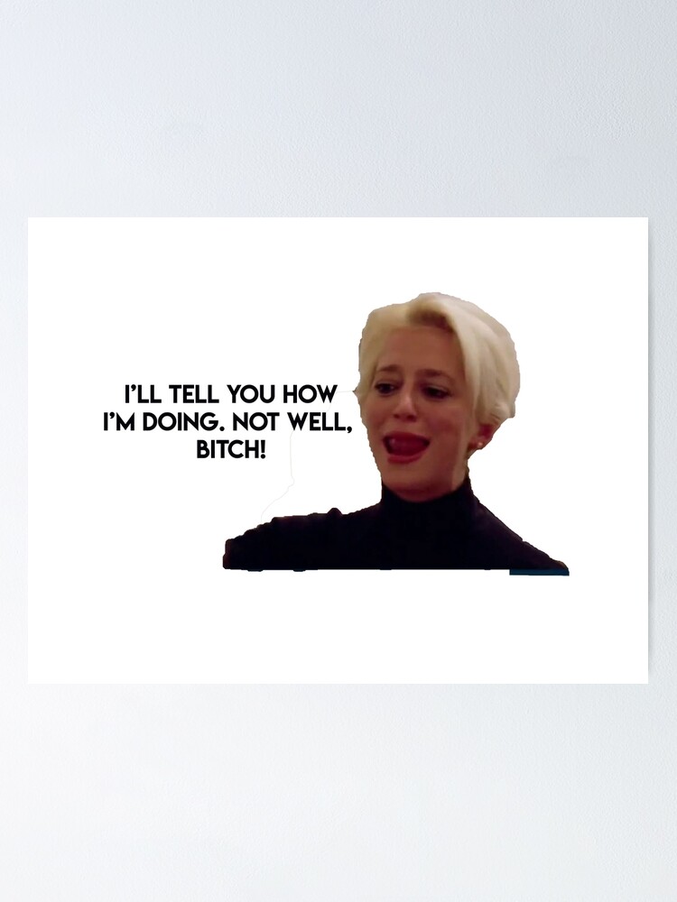 "Not Well!" Poster by lohtus | Redbubble