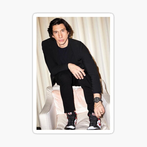 "Adam Driver " Sticker for Sale by vardehali | Redbubble