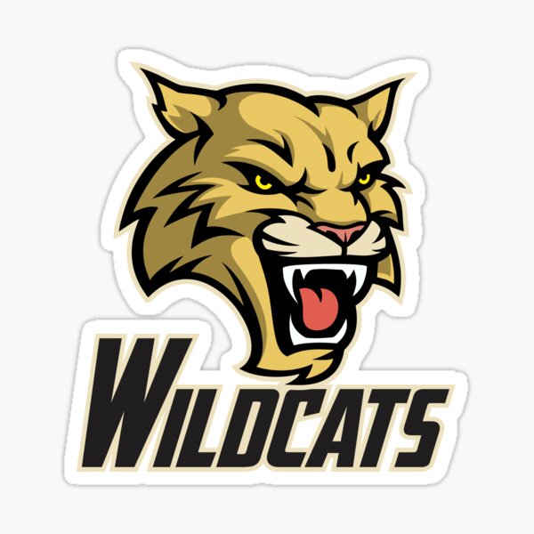"Wildcats sports logo" Sticker for Sale by DavidAyala | Redbubble