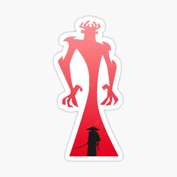 "Samurai Jack" Sticker for Sale by SDhunter | Redbubble