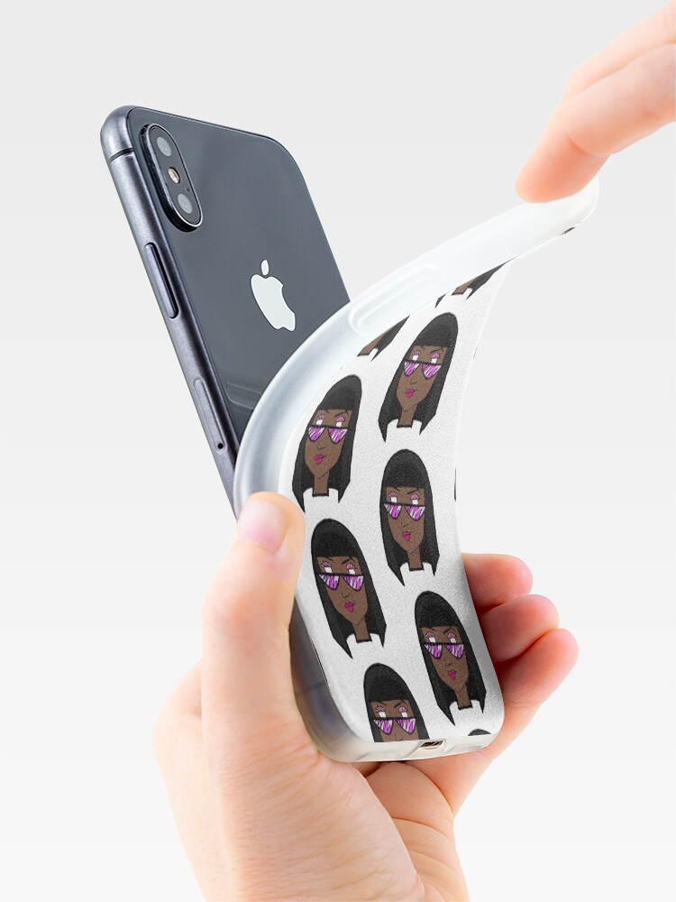 "Black Hair Insta Baddie" iPhone Case for Sale by yanezyesi | Redbubble