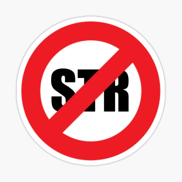 "Bruno Powroznik Anti-STR Sticker" by bukketman | Redbubble