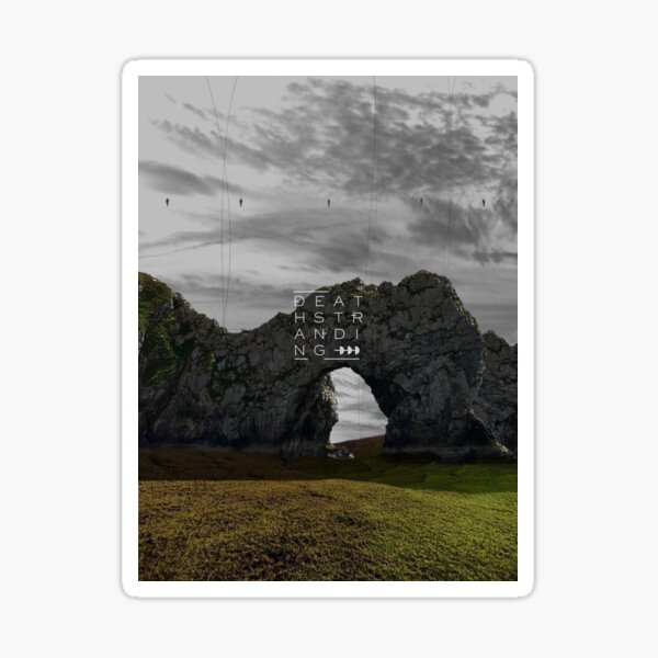 "Death Stranding Poster" Sticker for Sale by RobaehOod | Redbubble