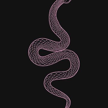 "Tell Me - Snake Illustration" Sticker for Sale by mkattner | Redbubble