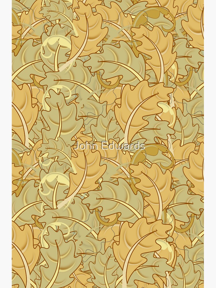 "Surfeit of Leaves" Sticker for Sale by JohnE | Redbubble