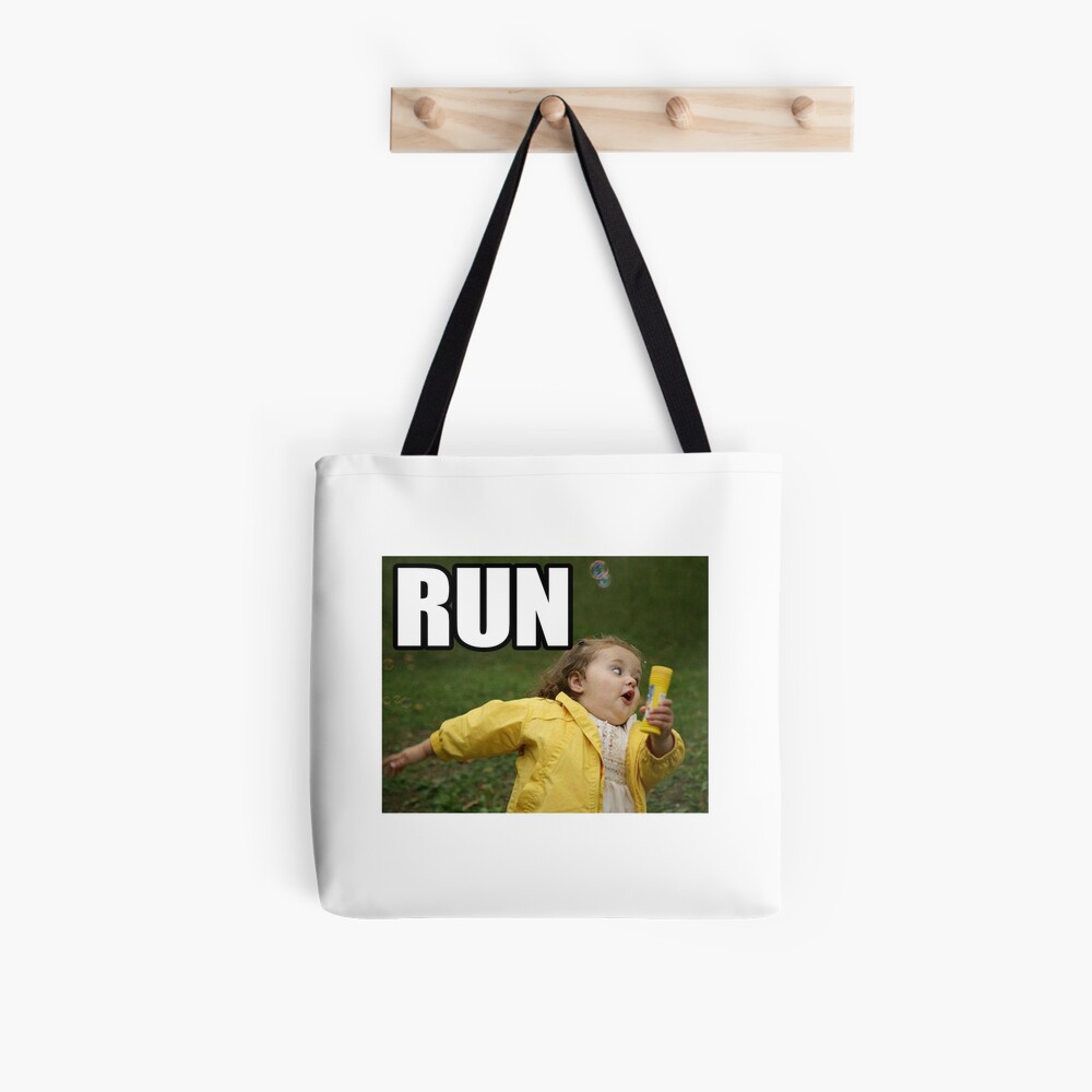 "RUN meme" Sticker for Sale by SplendidArt | Redbubble