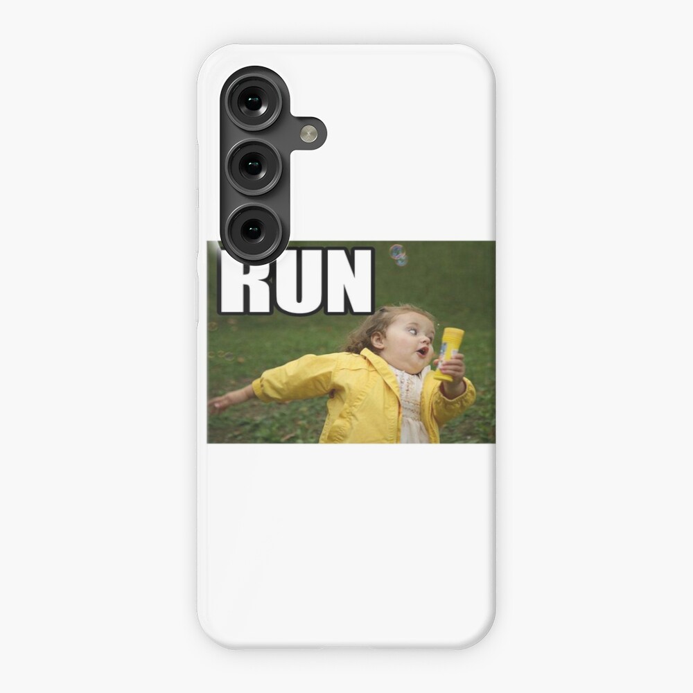 "RUN meme" Sticker for Sale by SplendidArt | Redbubble