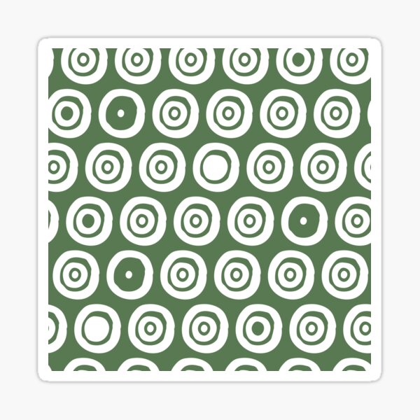 "Eto Tot - Hand drawn bold ethnic folk surface circle repeat pattern ...