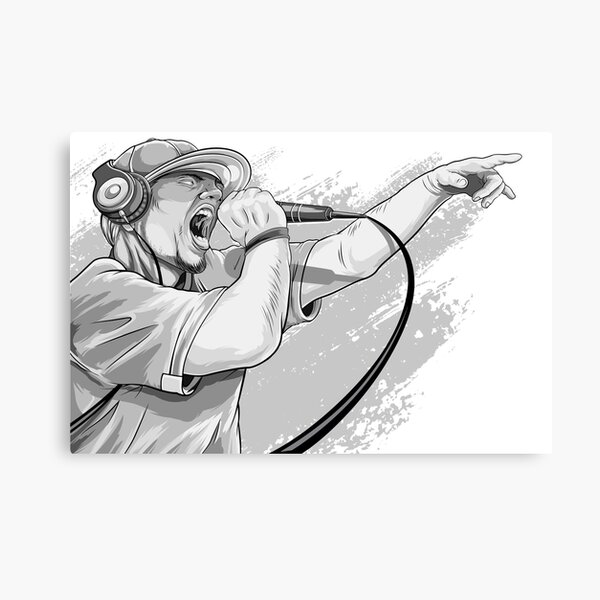 "RAPPER" Canvas Print for Sale by satoriartwork | Redbubble