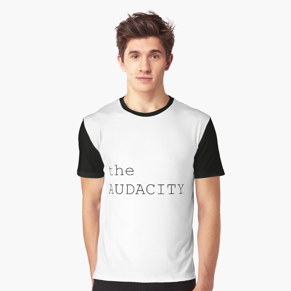 "The Audacity " Sticker for Sale by Anniescharstein | Redbubble