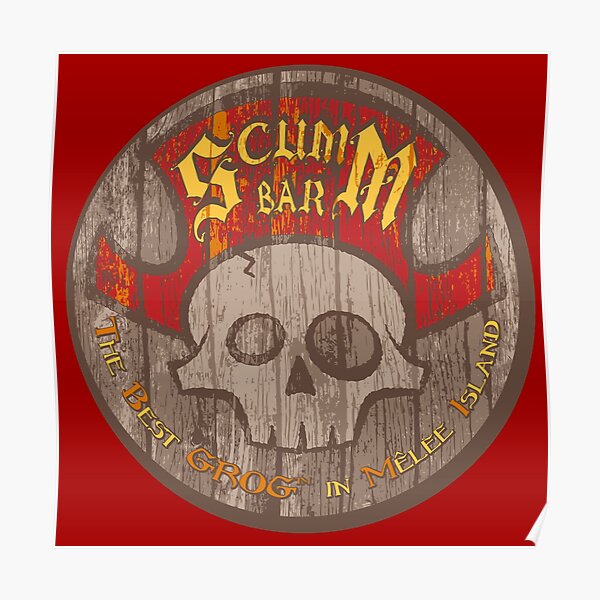 "Scumm Bar" Poster by eXistenZ | Redbubble