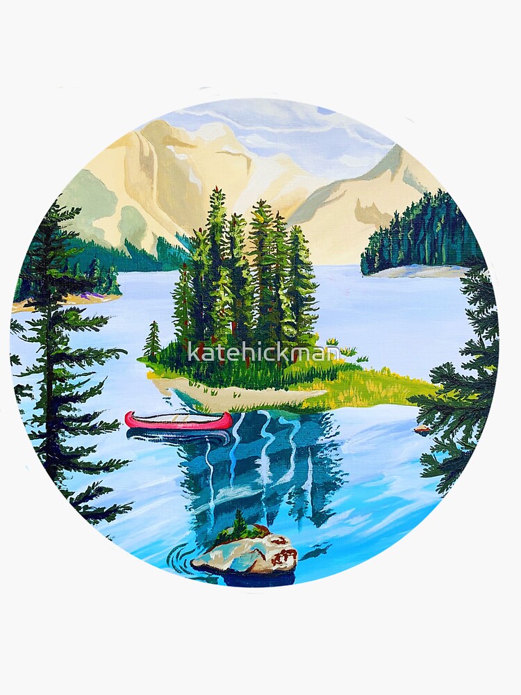 "Lake George" Sticker for Sale by katehickman | Redbubble