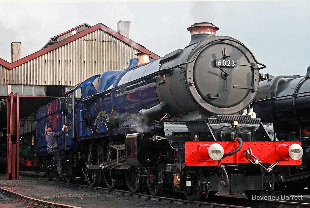 "6023 - King Edward II" by Beverley Barrett | Redbubble