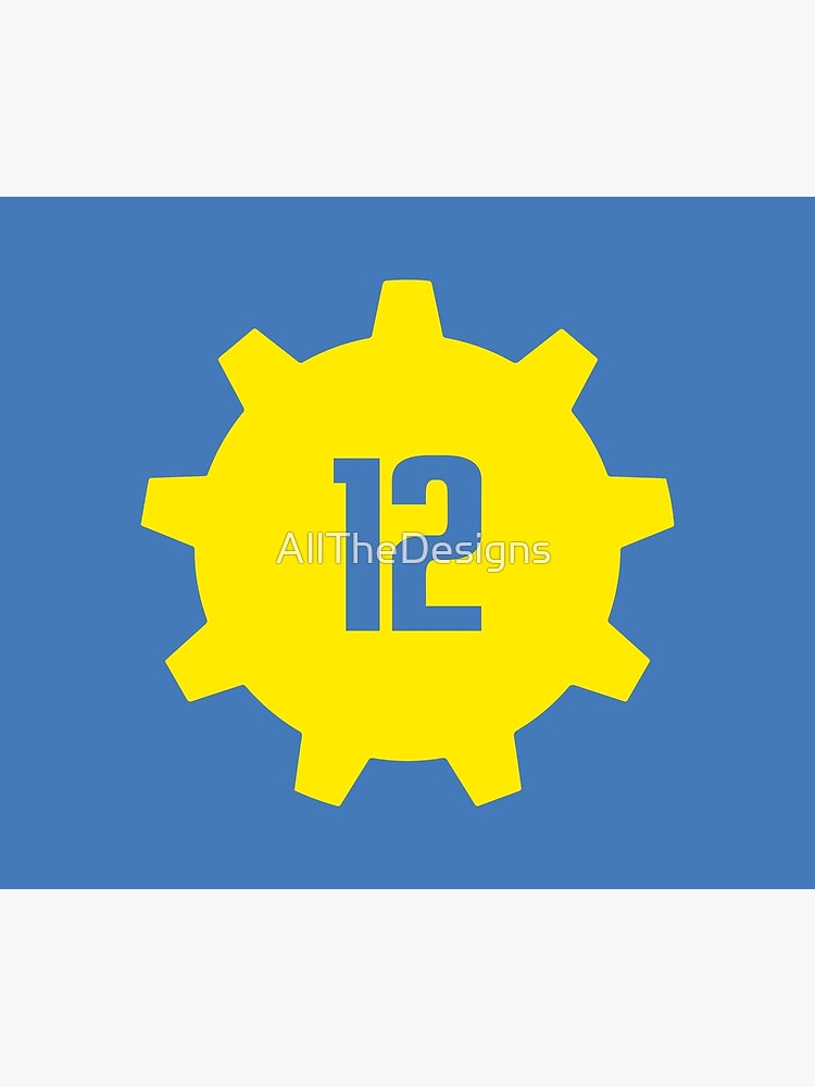 "Vault 12 - Fallout" Poster for Sale by AllTheDesigns | Redbubble