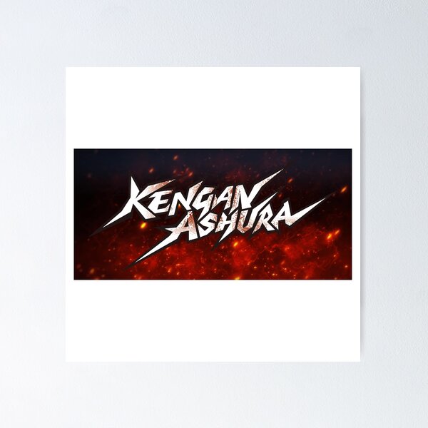 "KENGAN ASHURA LOGO" Poster by WeFlaya | Redbubble