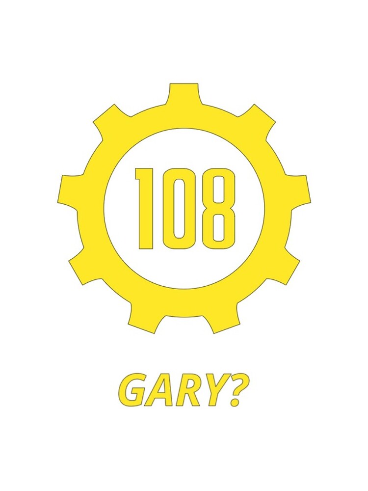 "Fallout 3 Vault 108 Gary" iPhone Case for Sale by kal16 | Redbubble