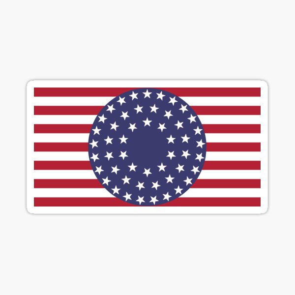 "Watchmen Universe Flag of the USA" Sticker for Sale by popkulturniy ...