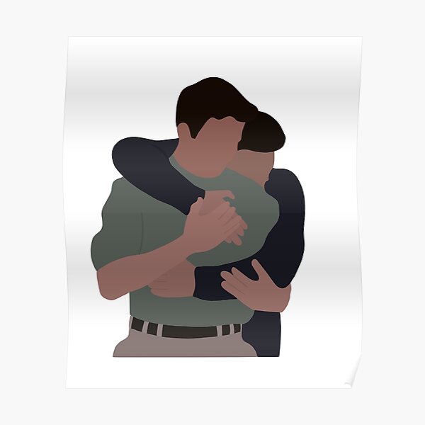 "The hug" Poster by piglet83 | Redbubble