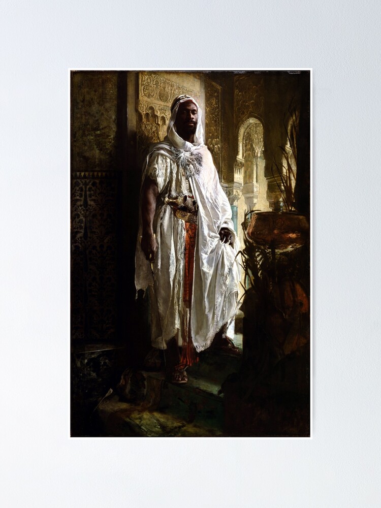 "Eduard Charlemont The Moorish Chief" Poster for Sale by pdgraphics ...