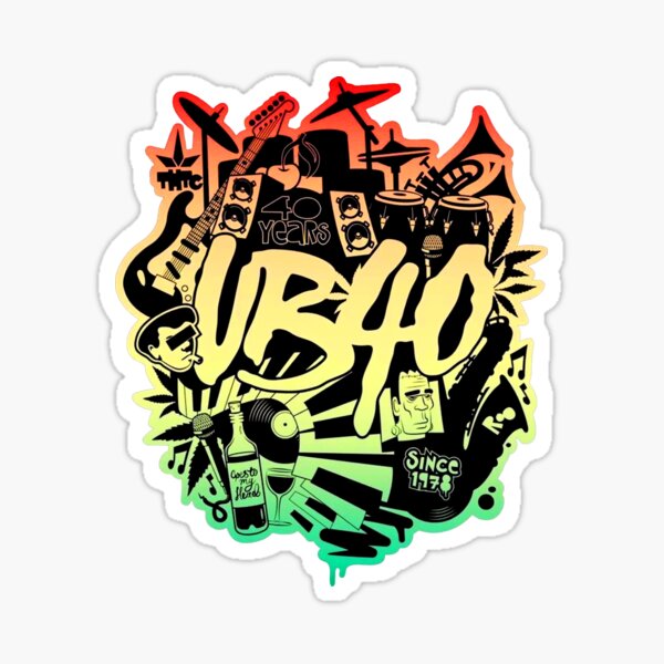 Ub40 Stickers | Redbubble