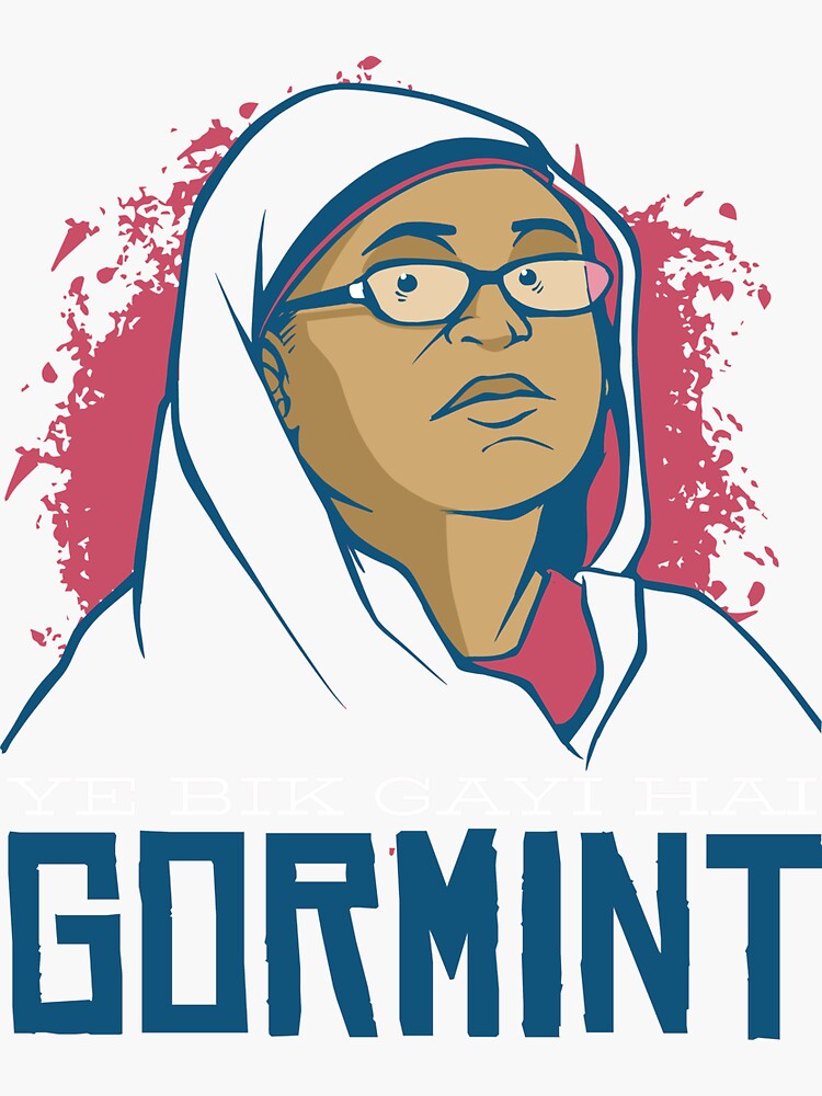 "pakistani women meme quote " Sticker by pirminio | Redbubble