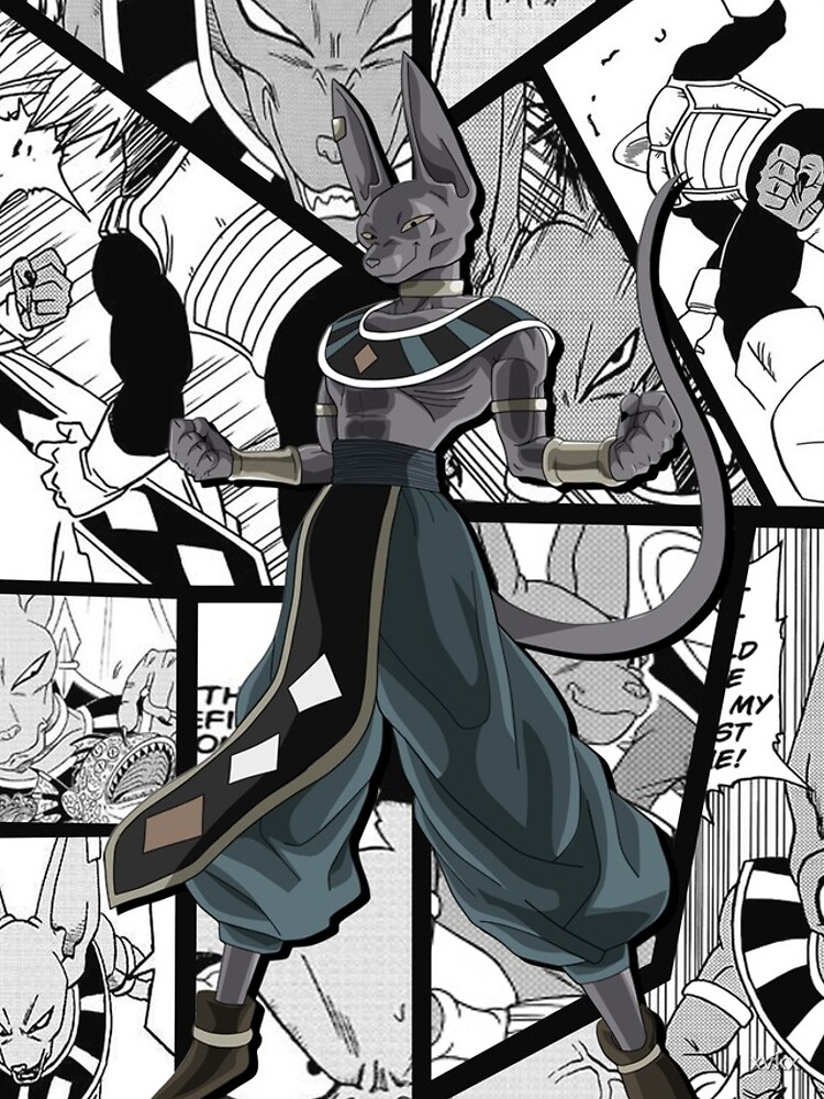 "Beerus Bills Dragon Ball Super manga version" iPhone Case & Cover by ...