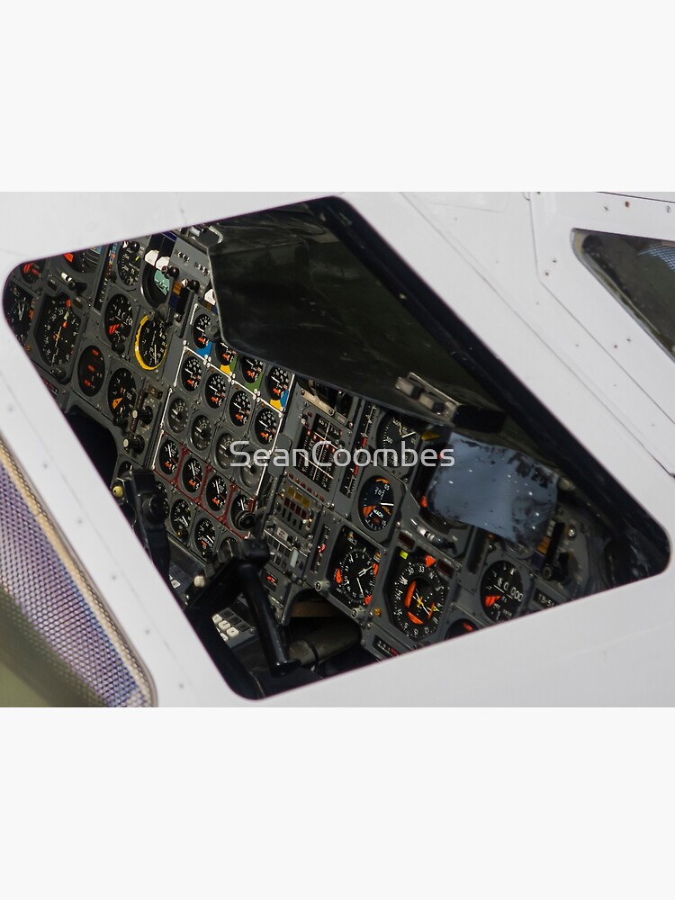 "Concorde Cockpit" Poster by SeanCoombes | Redbubble
