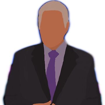"Alex Trebek Jeopardy Host Sticker" Sticker for Sale by scootys-artzzz ...