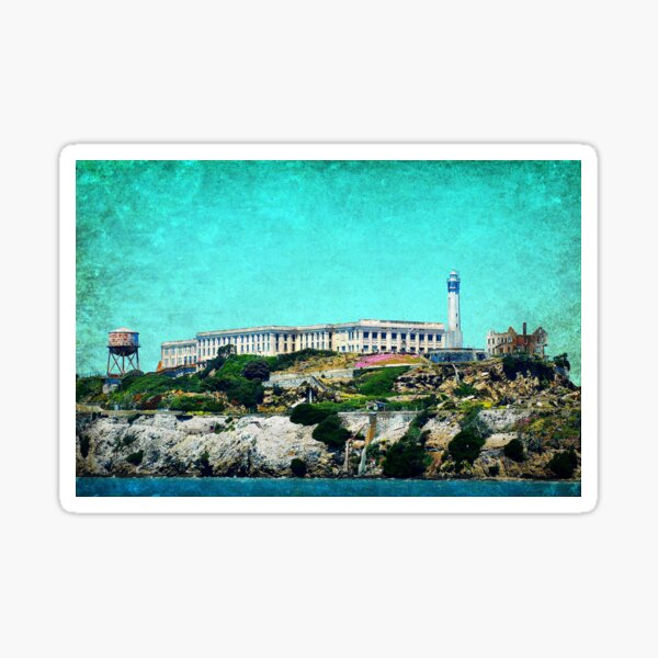 "Alcatraz" Sticker for Sale by SkatingGirl | Redbubble