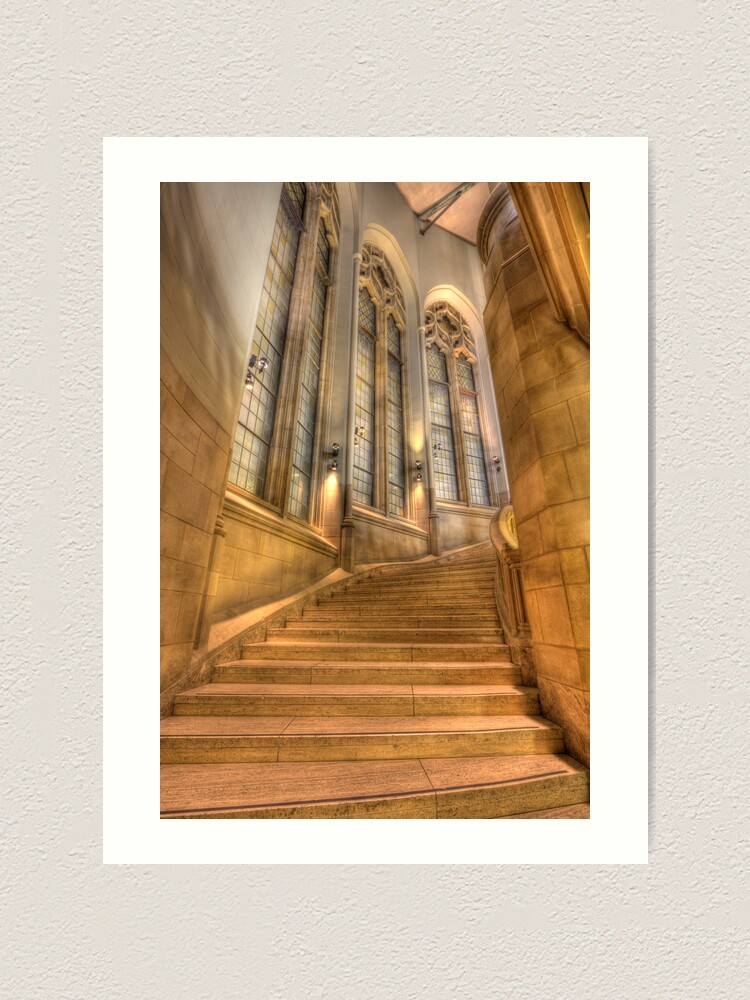 "Grand Staircase - Suzzallo Library" Art Print by pixelchaser | Redbubble