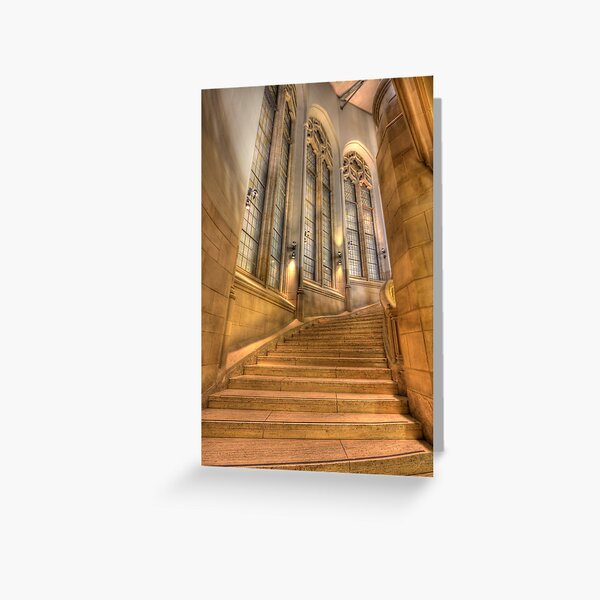 "Grand Staircase - Suzzallo Library" Greeting Card by pixelchaser ...