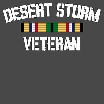 "Desert Storm Veteran Pride Persian Gulf War Service Ribbon" Greeting ...