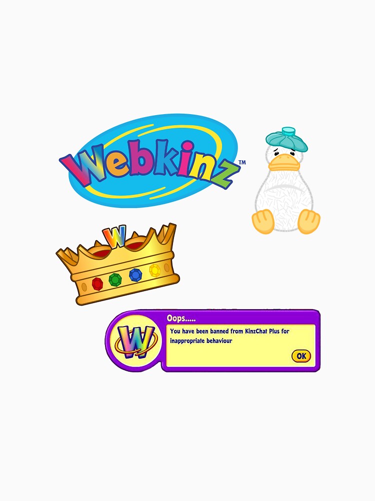 "webkinz sticker pack" T-shirt by genniferjordyn | Redbubble | webkinz ...