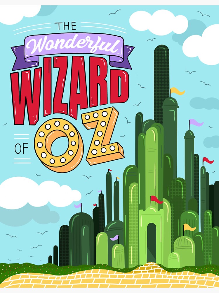 "Emerald City" Sticker by JustineFisher | Redbubble