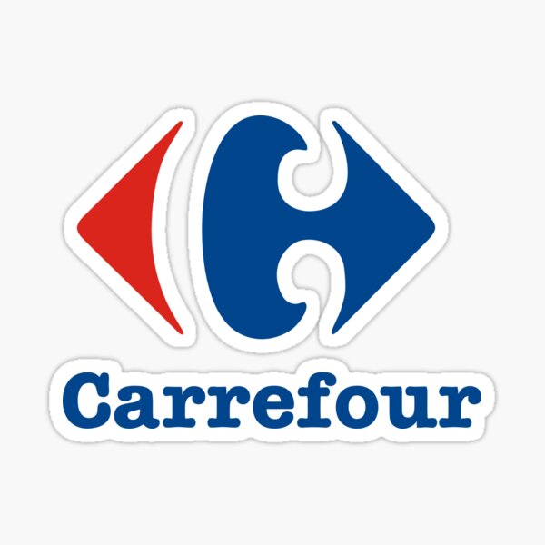 "carrefour for clothing" Sticker for Sale by kaiagaras | Redbubble