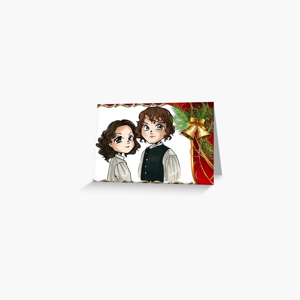 "Outlander Christmas card" Greeting Card for Sale by Misa72 | Redbubble