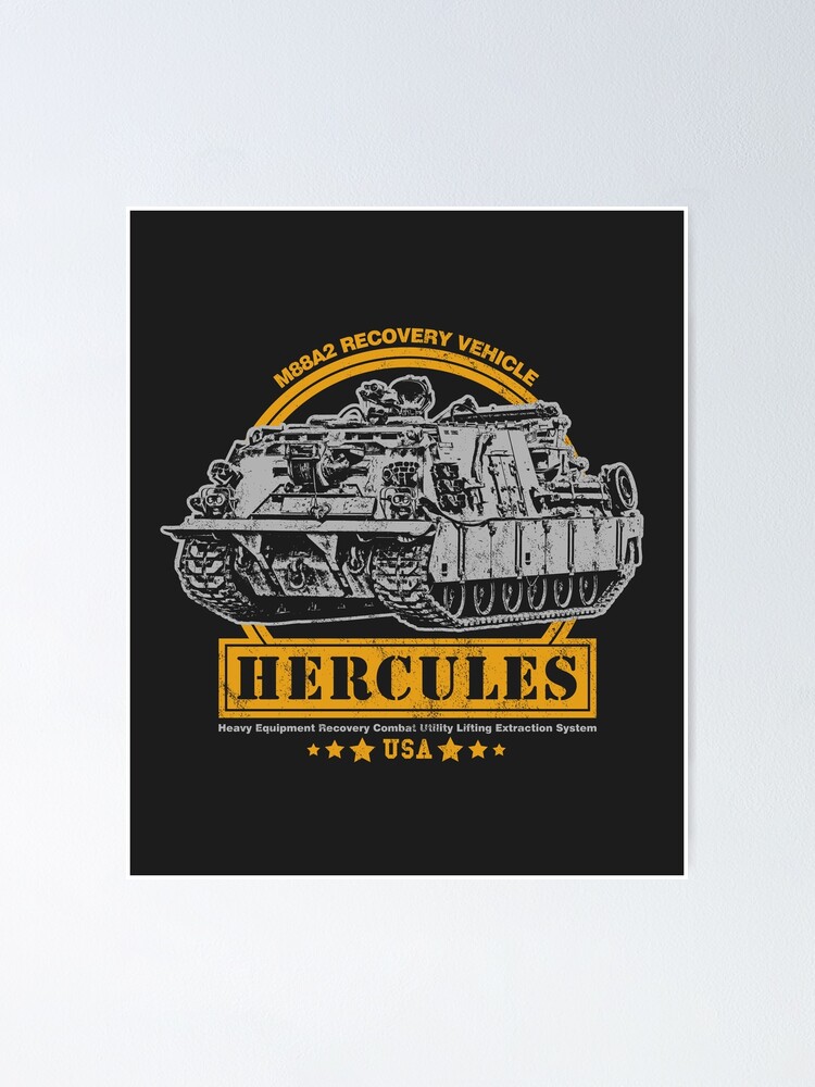 "M88 Hercules Armoured Recovery Vehicle" Poster by RycoTokyo81 | Redbubble