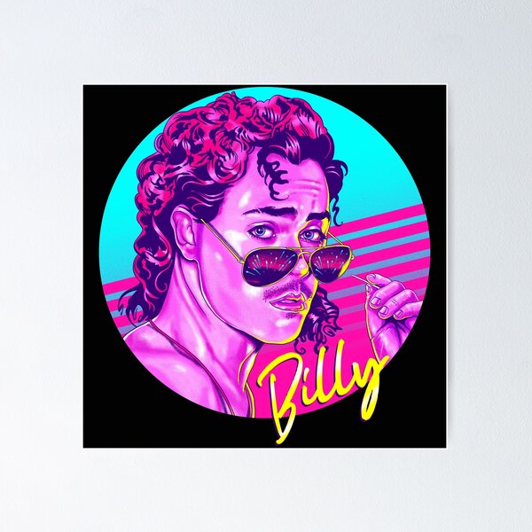 "Stranger Things: Billy Hargrove original artwork by zerobriant " Poster for Sale by thelasttype ...