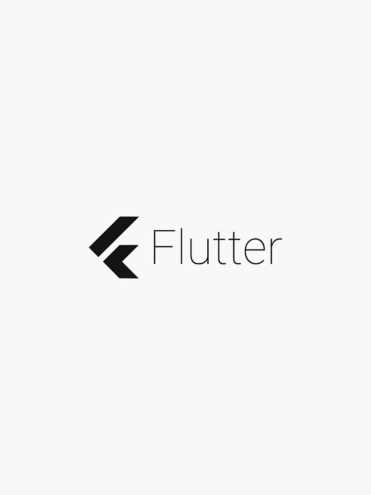 "Flutter sticker" Sticker by leesander | Redbubble