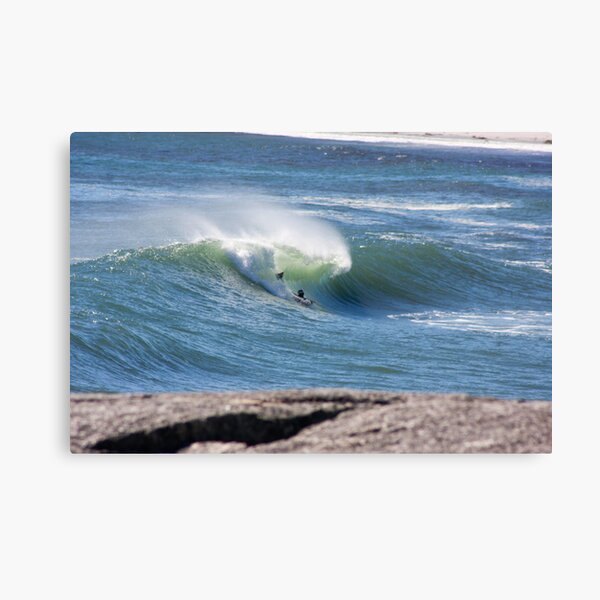 Barrel Surfing Wave Canvas Prints | Redbubble