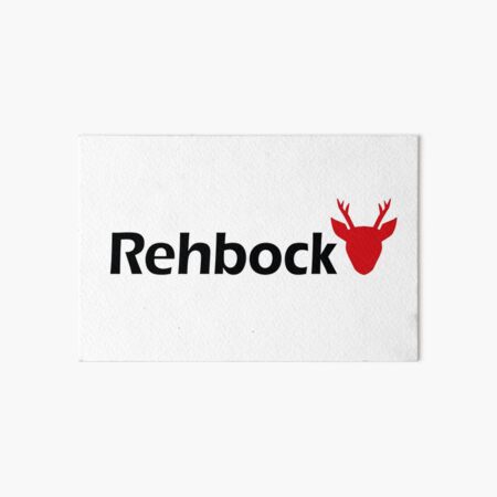 "Rehbock Reh Bock Wildtier Logo Parodie" Galeriedruck von Spoox | Redbubble
