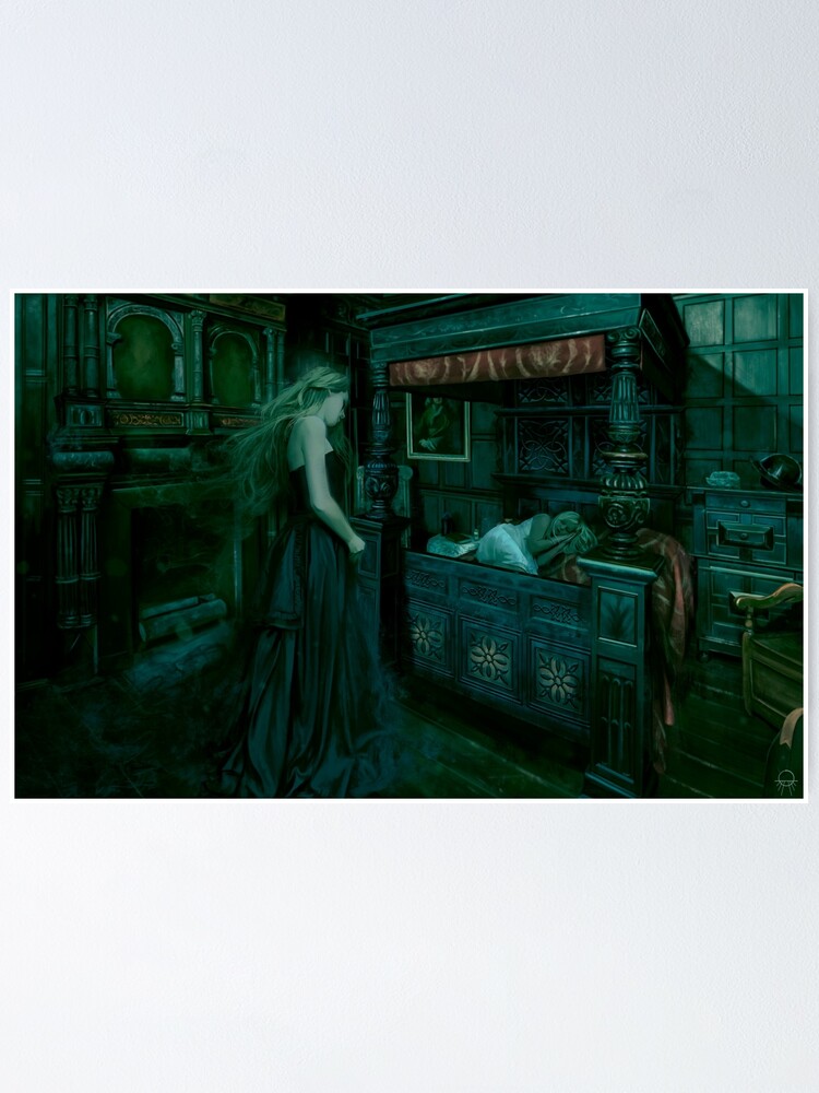 "Sleep paralysis" Poster by thanatosofnicte | Redbubble