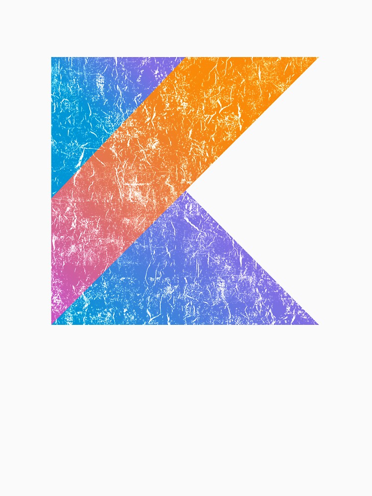 "Kotlin Programming Language Retro Style " T-shirt for Sale by vladocar ...